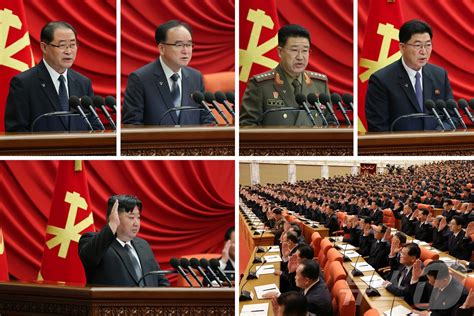 북한 노동당 중앙위 8기 제11차 전원회의 개최 뉴스1