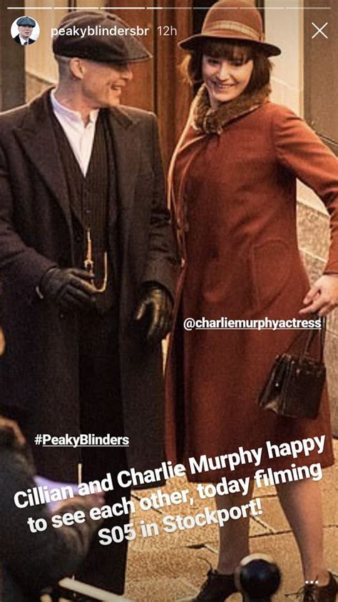 Cillian And Charlie Murphy Peaky Blinders Peaky Blinders Steven