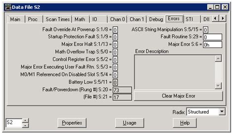 Techtalk Rslogix 500 Slc Process Status File Xybernetics
