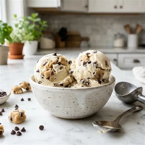 Dreamy Chocolate Chip Cookie Dough Ice Cream Tasty At Home