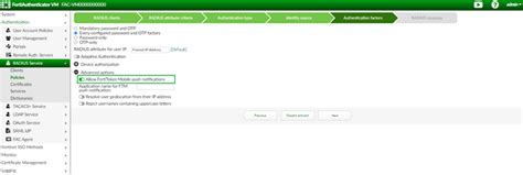 Technical Tip Enabling Fortitoken Mobile Push Not Fortinet Community