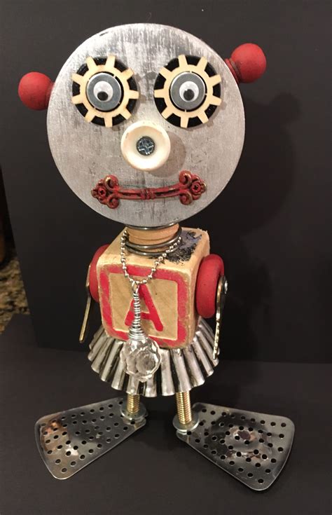 Pin By Melanie C On Doll Assemblage Assemblage Art Dolls Scrap Metal