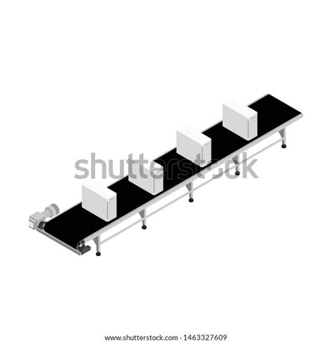 Assembly Line Pc Computers Industrial Machine Stock Vector Royalty Free 1463327609 Shutterstock