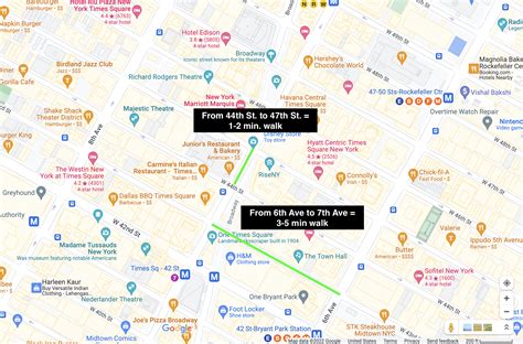 Walking Map Of Downtown Nyc