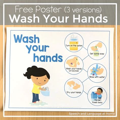 Wash Hands Poster