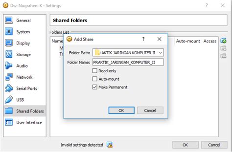 Cara Share Folder Dari Komputer Guest Ke Komputer Host