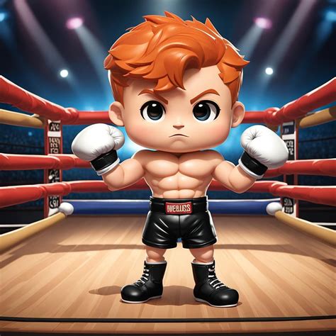 Ginger Chibi Boxer 240204a Ai Generated Artwork Nightcafe Creator