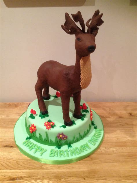 Stag Cake Cake Baking Desserts