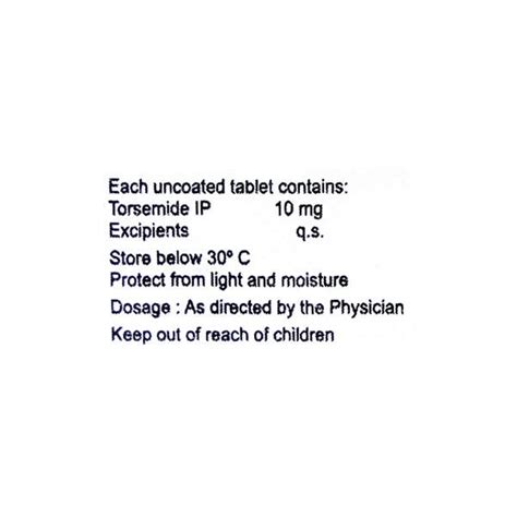 Buy Torget 10mg Tablet 10s Online At Upto 25 Off Netmeds