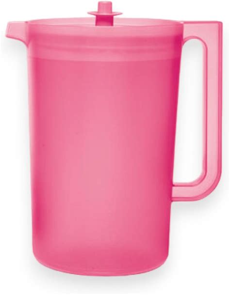 Tupperware Classic Sheer 1 Gallon Pitcher Pink Home And Kitchen