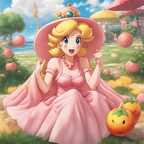 Princess Peach Summer By Princesslady94two On Deviantart