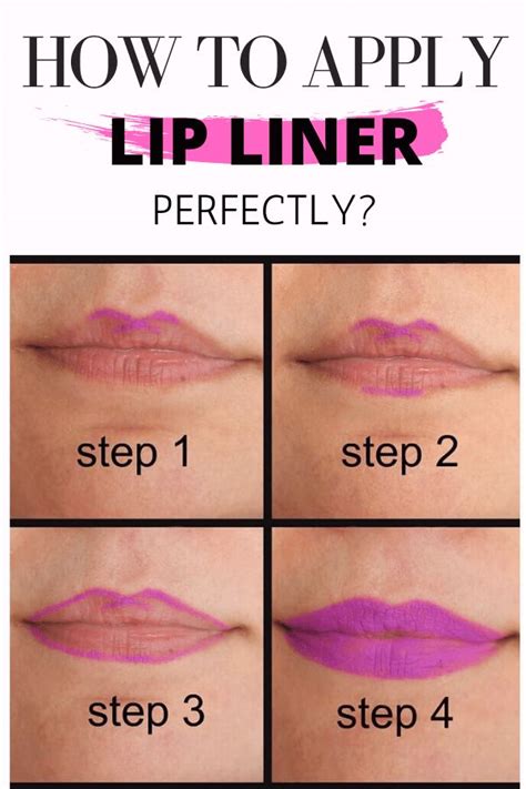 How To Use Lip Liner Lip Liner How To Apply Lipstick Lip Care Tips