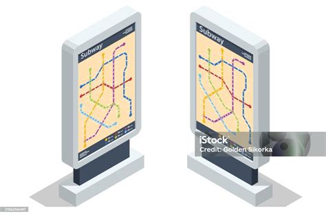 등각 투영 지하철 또는 지하철지도 지하 길 가상의 지하철 지도 지하철 역 플랫폼 고속 열차 개념에 대한 스톡 벡터 아트 및 기타 이미지 Istock