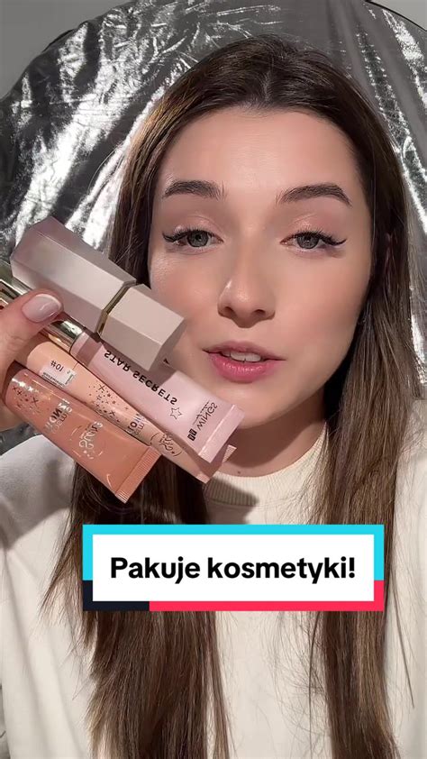 Packing My Cosmetics For A Month Long Trip 🧳 Kosmetyki Pakowanie Tiktok