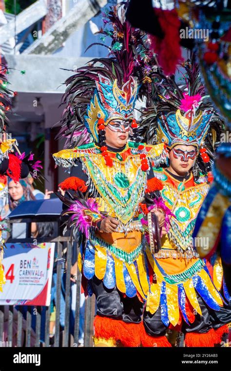 Topeng Ireng Dance From Central Java On The 3rd Ben Carnival This