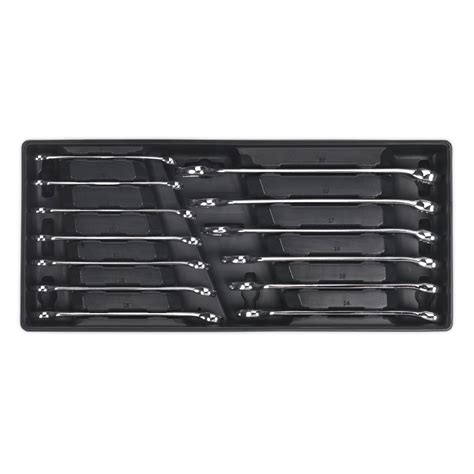 Premier Combination Spanner Set With Tool Tray 13pc Workplace Products