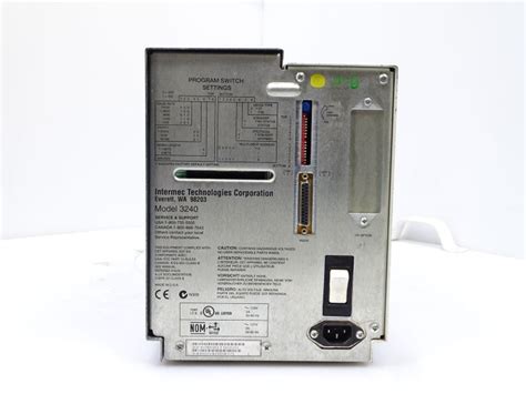Intermec Technologies Corporation Model 3240 Thermal Label Printer