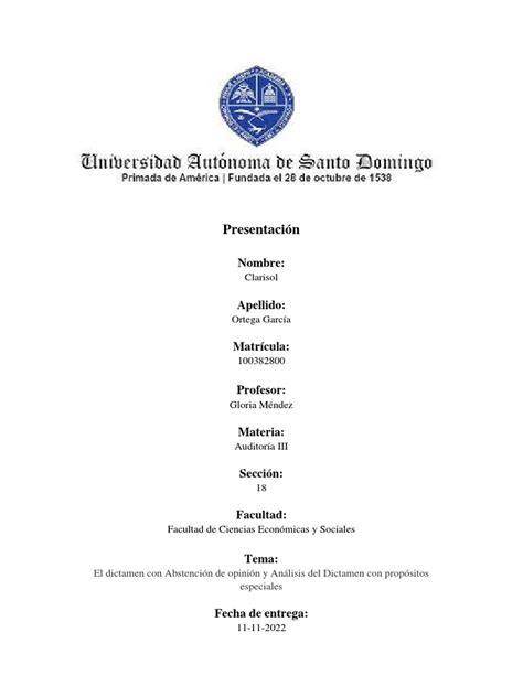 Informe De Lectura 8 Pdf