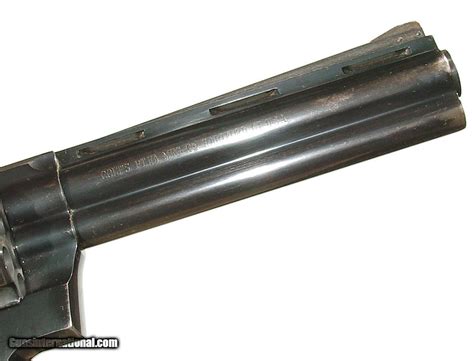 Early Colt Python Revolver 1958 Mfg