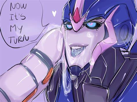 Rule 34 1boy 1girls Arcee Arcee Prime Blue Eyes Cum Cum In Mouth