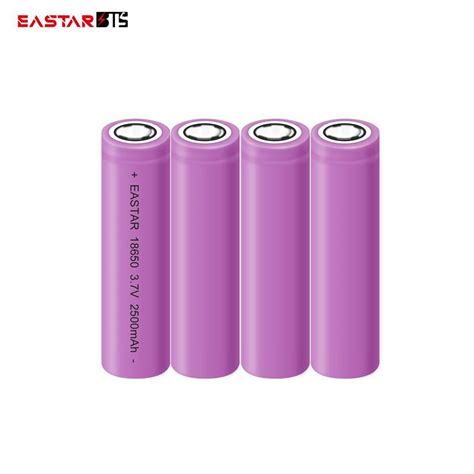 Rechargeable Lithium Ion Battery Cell 18650 37v 2500mah Li Ion