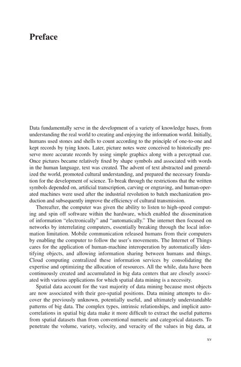 Pdf Spatial Data Mining Theory And Application