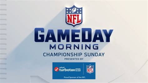 Nfl Network 2021 Gameday Morning Championship Sunday Intro Youtube