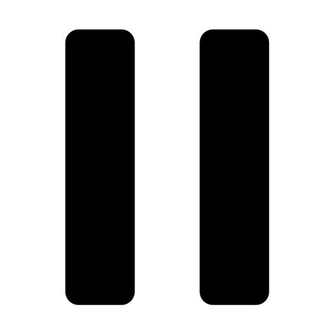 Pause Button Vector SVG Icon SVG Repo