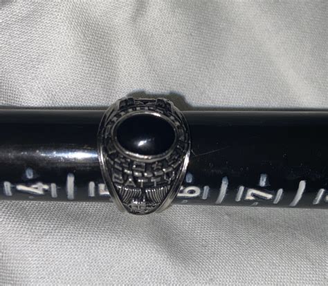 Balfour Celestrium 1990 Class Ring Womens Size 55 C Gem