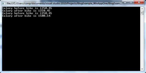 Dot Net Tips And Tricks C C Sharptips And Tricks How To Pass An Argument By Reference In