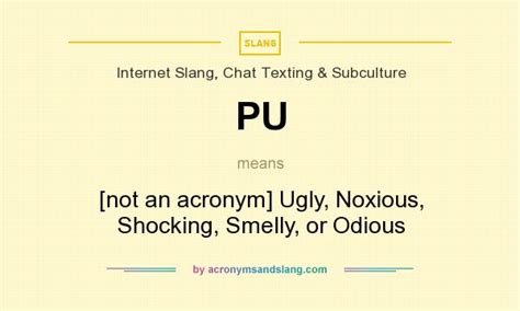 What Does Pu Stand For Online