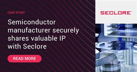 Seclore On Linkedin An Innovative Semiconductor Manufacturer Securely Shares Valuable Ip With…