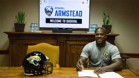 Official Armstead Signs Rookie Contract