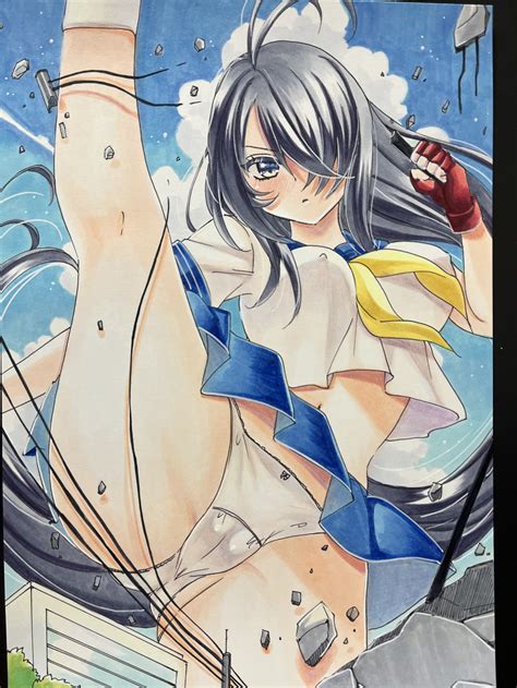 Kae Bluebluebluebelly Kanu Unchou Ikkitousen Absurdres