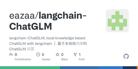 Github Eazaalangchain Chatglm Langchain Chatglm Local Knowledge