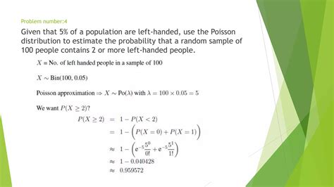 Poisson Distribution Assign Pptx