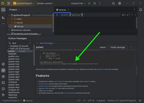 How To Increase The Font Size Of The Details View Of The Python Packages Panel Ides Support