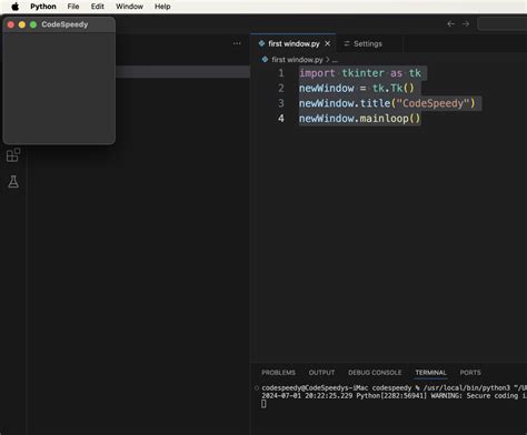How To Start Tkinter Window At A Specific Position Of Your Display Codespeedy