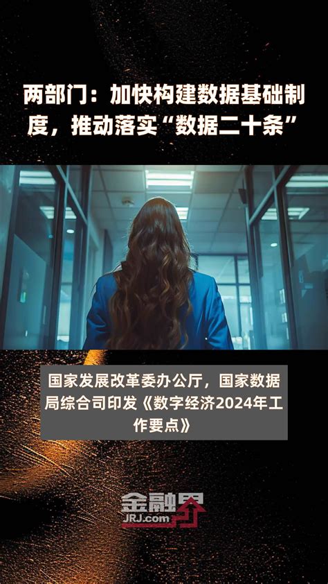 两部门：加快构建数据基础制度，推动落实“数据二十条” 快报 凤凰网视频 凤凰网