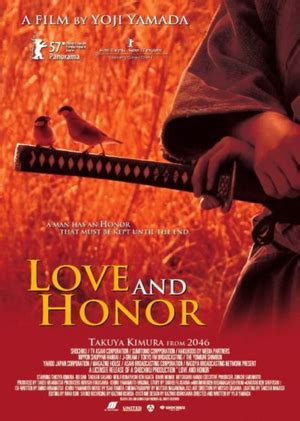 Love And Honor Film Senscritique