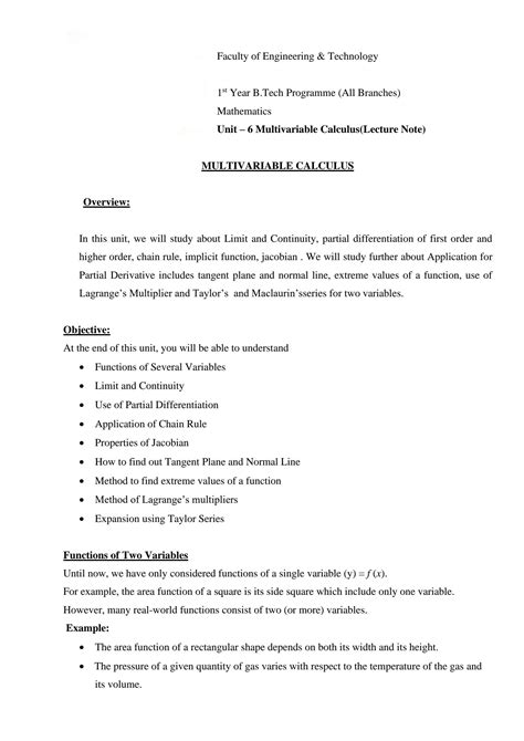 Solution Multivariable Calculus Studypool