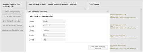 Managing User Hierarchy With A New API In Amazon Connect AWS Contact Center