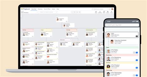 org chart and employee directory