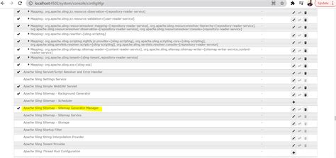 Apache Sling Sitemap For Aem 6511 And Aemaacs Aem Queries And Solutions