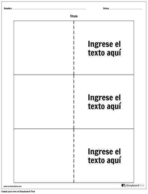 Plantillas De Tarjetas Didácticas Imprimibles Y Editables