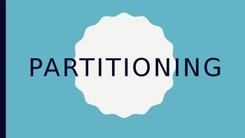 Partitioning Powerpoint By ScottishTeacher Teachers Pay Teachers