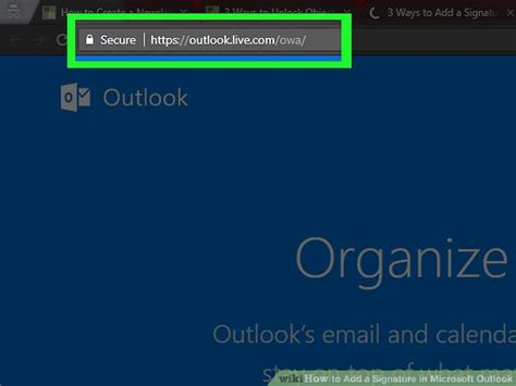 Ways To Add A Signature In Microsoft Outlook WikiHow