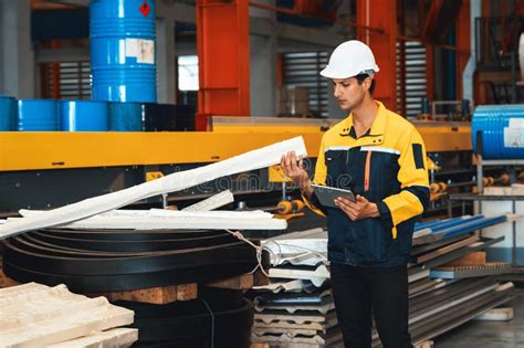 Quality Control Inspection On Heavy Industrial Product Exemplifying