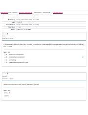 Self Quiz Unit 4 Attempt Review Pdf Dashboard My Courses CS 1101 AY2022 T2 2 December