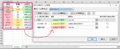 【エクセルマクロ】条件付き書式を削除する：使用例4選